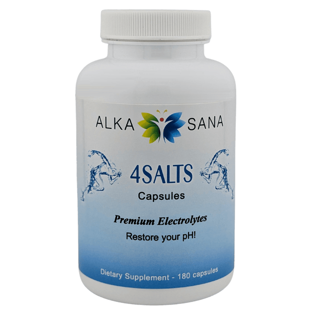 Alka Sana 4Salts | 180 Capsules | Electrolyte Supplement | Earth Sana Store