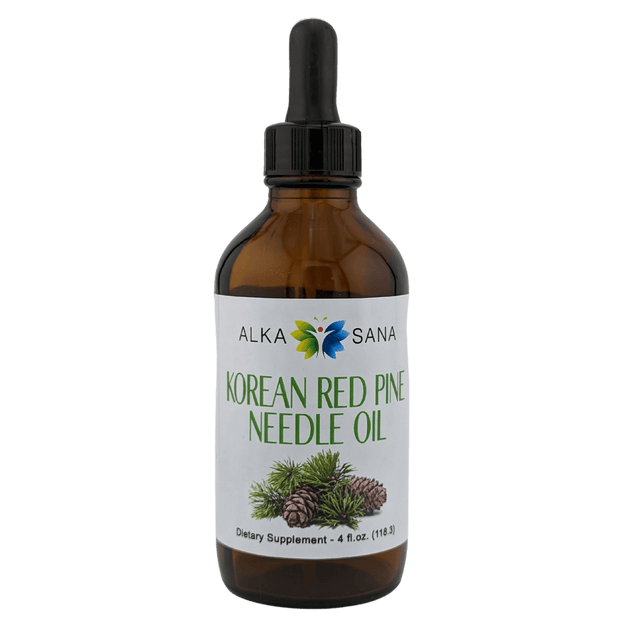 Alka Sana Red Pine Needle Oil | 4oz | Korean Red Pine Oil Supplement ...