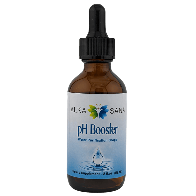 Alka Sana pH Booster Drops - pH Drops For Water - 2 oz | Earth Sana Store