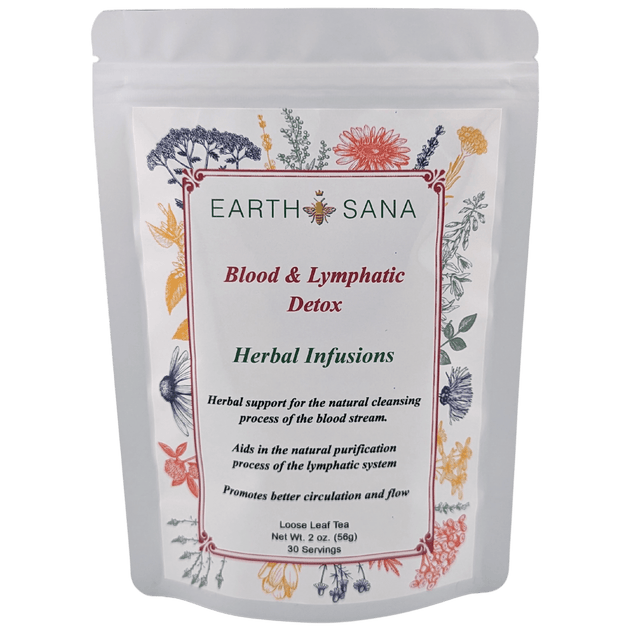 Blood & Lymphatic Detox Loose Leaf Tea - Cleanse Your System Naturally ...