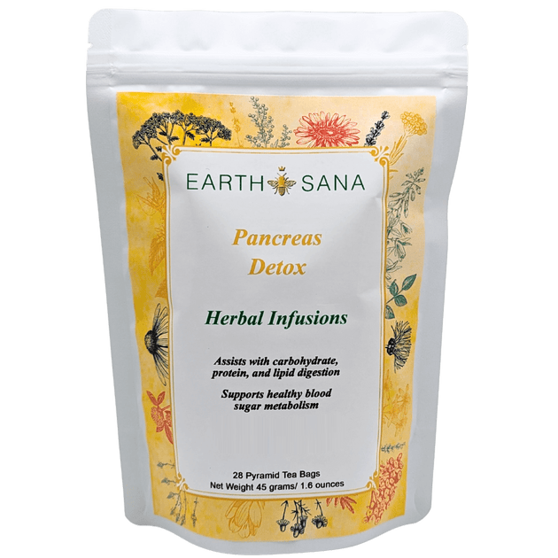 Earth Sana Pancreas Detox Tea - Best Herbal Tea For Pancreas - 28 Tea ...