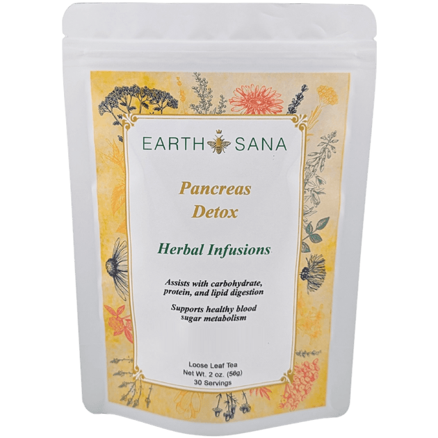 Earth Sana Pancreas Detox Loose Leaf Tea - Herbal Tea For Pancreas ...